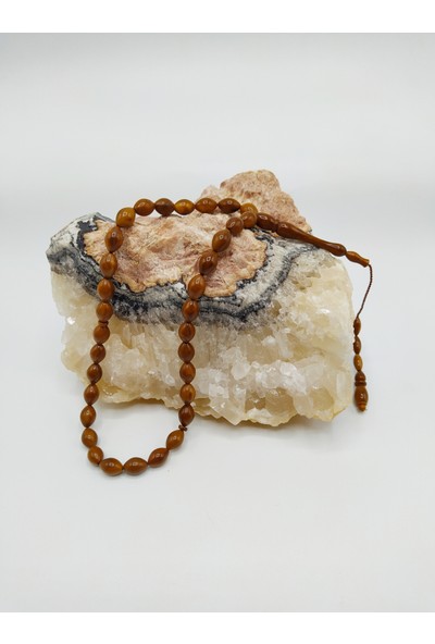 Tespih İmparatorluğu 12MM Arpa Kesim Kuka Bej Renk Tespih Tespih İmparatorluğu 12MM Arpa Kesim Kuka Bej Renk Tespih