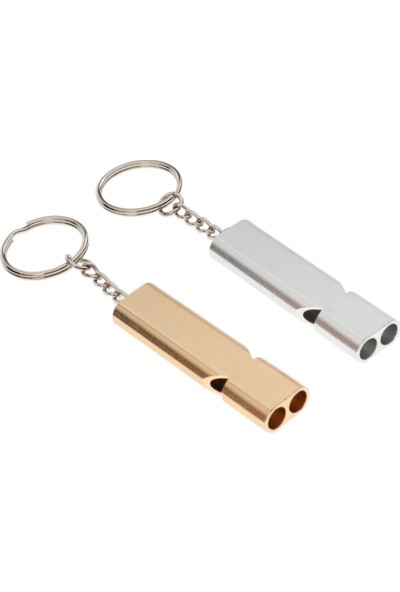 Kesoto 2x Yüksek Desibel 2-Tüp Acil Yürüyüş Survival Düdük Köpek Kuş Eğitimi (Yurt Dışından)