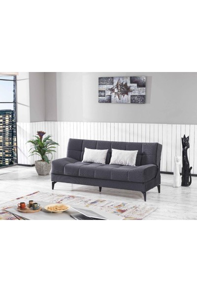 İpek Mobilya Beren 3 Lü Koltuk ( Gri )