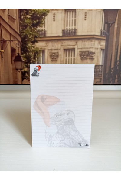 KarÇiBasım Kartal Yeni Yıl Çizgili A6 Not Defteri