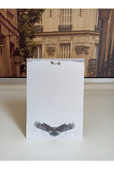 KarÇiBasım Kartal Düz A6 Not Defteri