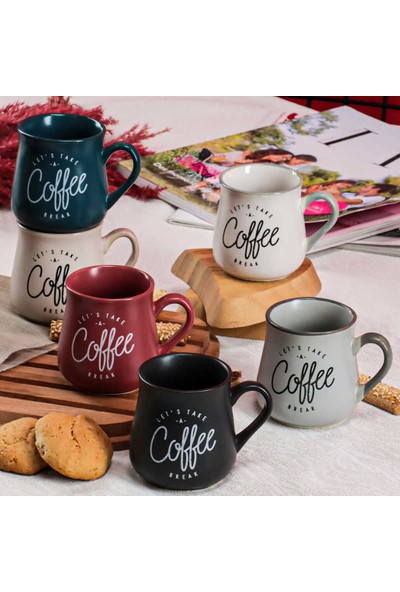 Perotti 12157 Cordero 6 Parça Çay Kahve Kupası Mix