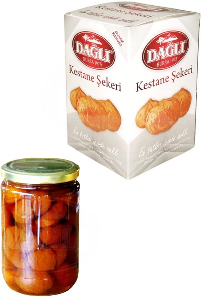 Dağlı Kestane Şekeri Kavanoz Kestane Şekeri 850 gr Dağlı Kestane Şekeri Kavanoz Kestane Şekeri 850 gr