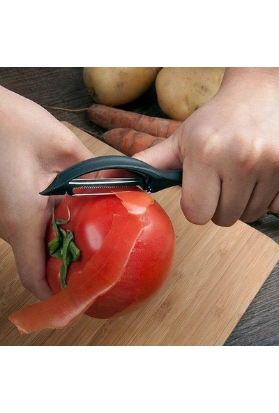 Geseus Ikili Domates Soyucu Sebze Meyve Soyucu PASLANMAZ-05211 Geseus Ikili Domates Soyucu Sebze Meyve Soyucu PASLANMAZ-05211