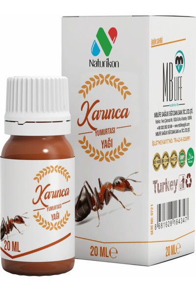 Naturikon Karınca Yumurtası Yağı20 Ml