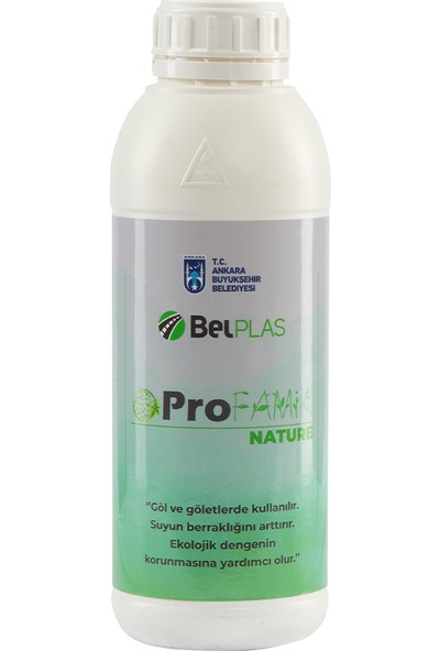 Belplas Profamik Nature Sulak Alan Ekolojik Denge Düzenleyici 1 Litre Belplas Profamik Nature Sulak Alan Ekolojik Denge Düzenleyici 1 Litre