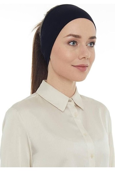Başel Stores Dikişsiz Silikonlu Bandana Bone - Siyah Başel Stores Dikişsiz Silikonlu Bandana Bone - Siyah
