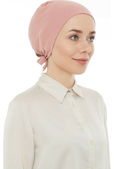 Başel Stores Dikişsiz Bağlamalı Penye Bone - Pudra Başel Stores Dikişsiz Bağlamalı Penye Bone - Pudra