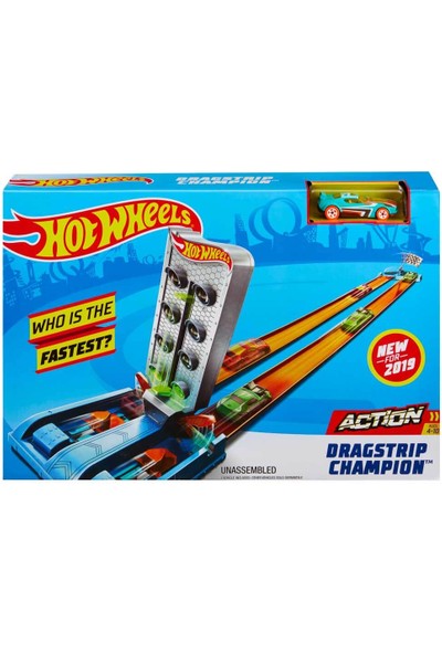 Hot Wheels Şampiyonluk Parkuru Yarış Pisti GBF81 - Dragstrıp Champion Hot Wheels Şampiyonluk Parkuru Yarış Pisti GBF81 - Dragstrıp Champion