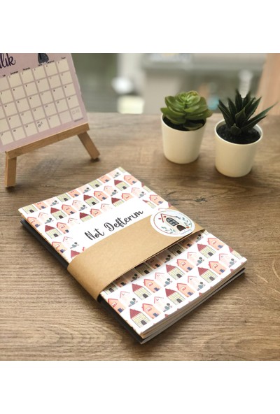 Hdc Tasarım 3 Adet Tasarım Sevimli A5 Defter