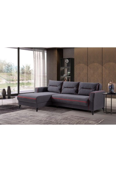 İpek Mobilya Toronto Köşe Takımı 3+2 ( Gri )