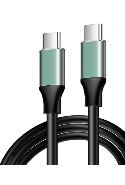 JEYI 50cm USB 3.1Gen2 10G USB Type-C (Erkek) to Type-C (Erkek) Data ve Hızlı Şarj Kablosu JEYI 50cm USB 3.1Gen2 10G USB Type-C (Erkek) to Type-C (Erkek) Data ve Hızlı Şarj Kablosu