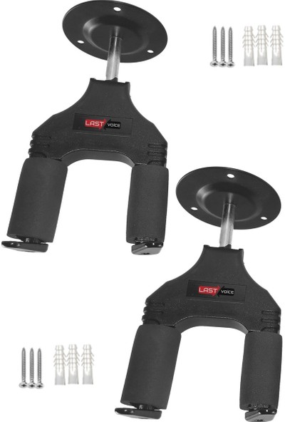 Lastvoice GPR-652X 2'li Set Üst Kalite Gitar Duvar Askısı Standı Aparatı (2 Adet)