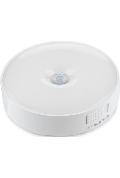 Daily Link Dailylink Pır Hareket Sensörlü Çift Renkli USB Şarjlı Gece Lambası