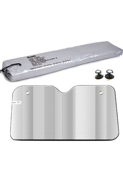 GZPLZ Beş Katlı Alüminyum Folyo Araba Ön Cam Güvenliği - Gri (Yurt Dışından)