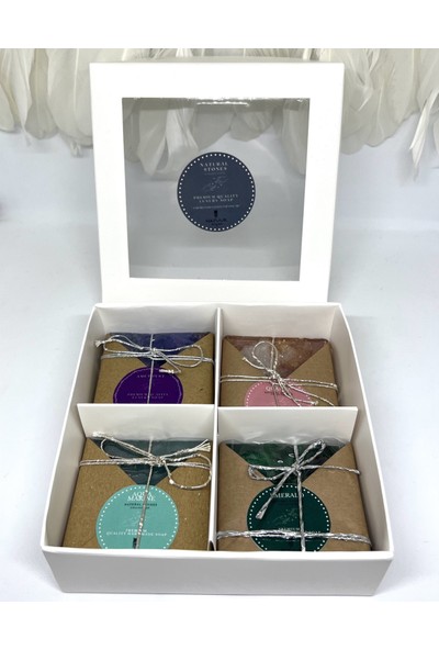 Natuur Collection 1881 4lü Yoğun Kokulu El Yapımı Dekoratif Sabun