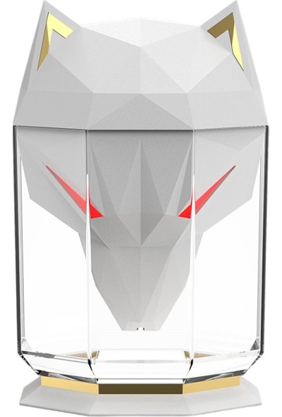 Nemlendirici Difüzör Ev Dekorasyon USB Kapalı Beyaz Için Renkli Işık ile