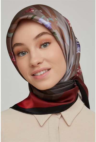 Armine Dj Saf Ipek Eşarp 8666D (S) 35