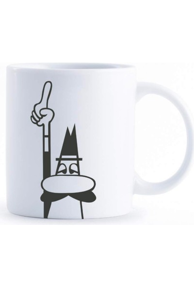 Bialetti Porselen Mug Omino Alfonso Bialetti Porselen Mug Omino Alfonso