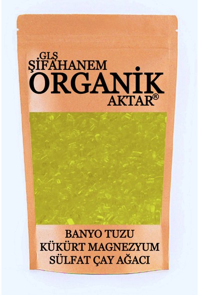 GLŞ Şifahanem Organik Aktar Uyuz Için Banyotuzuu 1 Kişilik Kür