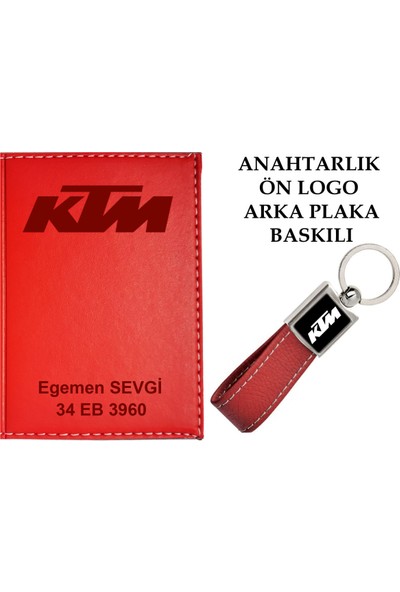 Promosyon Denizi Plakanıza ve Isminize Özel Lazer Baskılı Kırmızı Ruhsat Kabı ve Anahtarlık Promosyon Denizi Plakanıza ve Isminize Özel Lazer Baskılı Kırmızı Ruhsat Kabı ve Anahtarlık