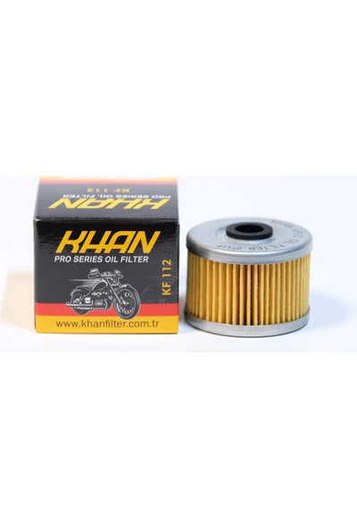 Khan Kawasaki Klx 250 Khan Kf 112 Yağ Filtresi (Hf 112) Khan Kawasaki Klx 250 Khan Kf 112 Yağ Filtresi (Hf 112)