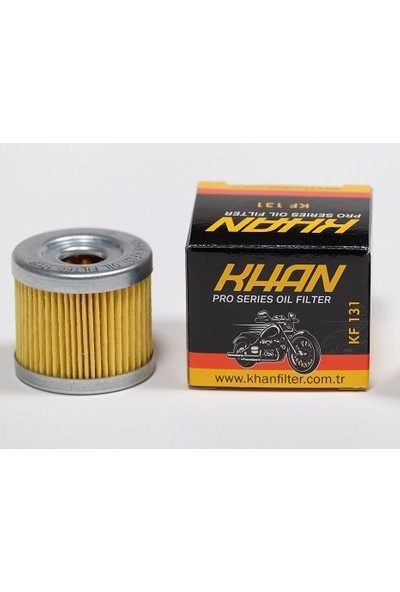 Khan Hyosung GT250R - Comet 04-17 Khan Kf 131 Yağ Filtresi (Hf 131) Khan Hyosung GT250R - Comet 04-17 Khan Kf 131 Yağ Filtresi (Hf 131)