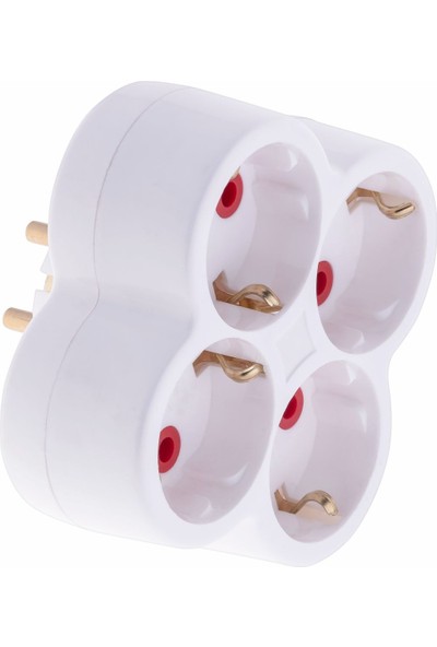 Far 4'lü Fiş Priz Golyat