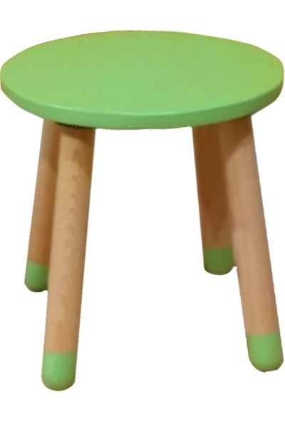 Wood & Joy Woodnjoy Renkli Tabure