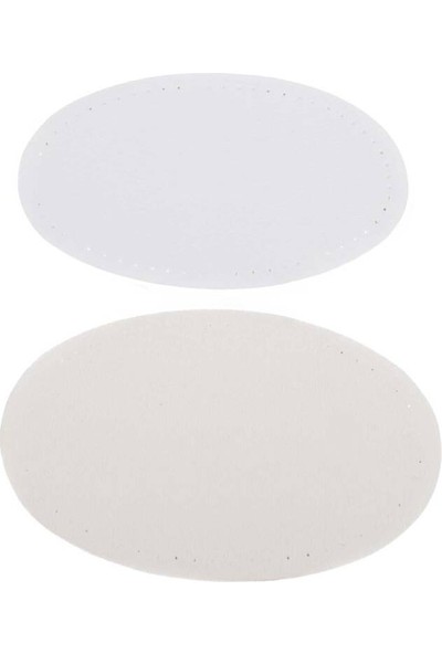 Simisso Suni Deri Dirsek Yaması | Beyaz