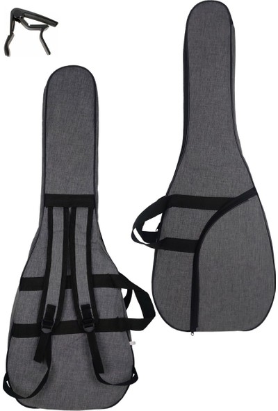 Midex Elc-40 Case Elektro Gitar Çantası Su Geçirmez Kalın Kılıf (Capo Hediye) Midex Elc-40 Case Elektro Gitar Çantası Su Geçirmez Kalın Kılıf (Capo Hediye)