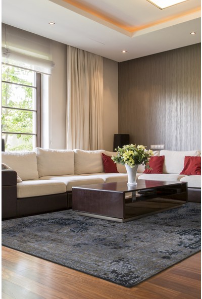 Naar Silk Touch Antrasit 199 x 292 cm Halı ~ 5.81 M2