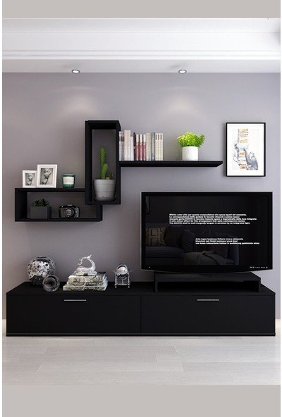 Moonlife Roma Tv Ünitesi (Siyah)