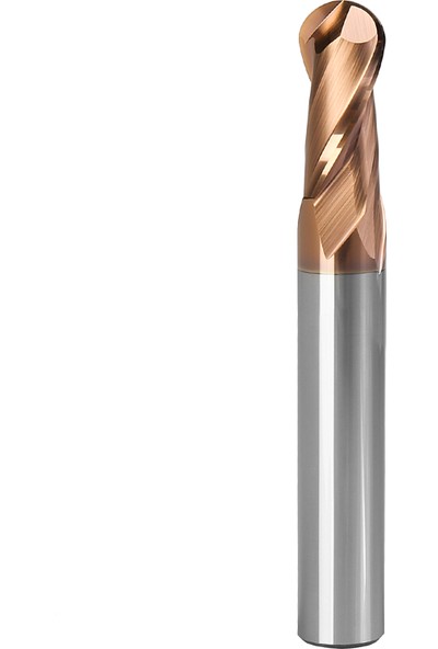 Turtec 6.00 mm Karbür Küre Parmak Freze Ucu Turtec 6.00 mm Karbür Küre Parmak Freze Ucu