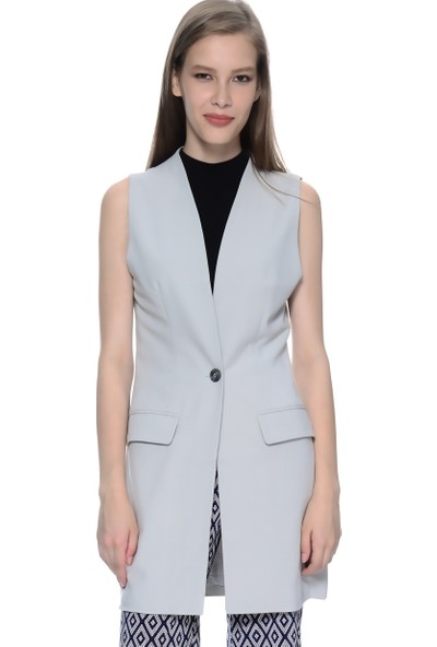 Adpt Açık Antrasit Kadın Bluz