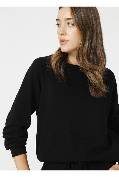 Fabrika Comfort Siyah Kadın Sweatshirt