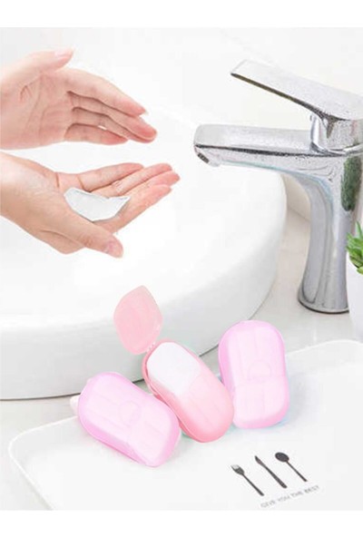 Era Sabun Kağıt Sabun 3 Lü Paket 60 Yaprak Parfümlü Pembe Era Sabun Kağıt Sabun 3 Lü Paket 60 Yaprak Parfümlü Pembe