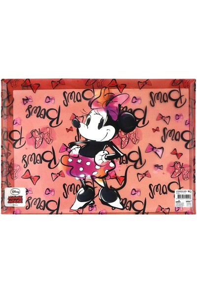 Mynote Minnie Mouse A4 Çıtçıtlı Zarf Dosya - Bows Mynote Minnie Mouse A4 Çıtçıtlı Zarf Dosya - Bows