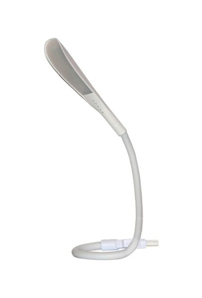Ledorex 3 Kademe Dokunmatik Beyaz USB Okuma Lambası Ledorex 3 Kademe Dokunmatik Beyaz USB Okuma Lambası