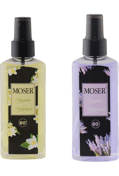 Moser Yasemin Kolonyası 150 Ml+Moser Lavanta Kolonyası 150 ml