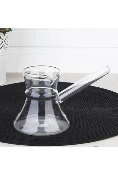 Rayan Cam Saplı Cam Cezve Rayan Cam Saplı Cam Cezve