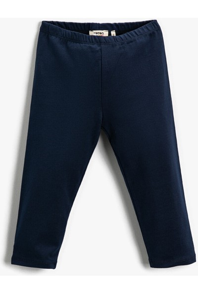 Koton Kız Çocuk Basic Kapri Tayt Pamuklu Koton Kız Çocuk Basic Kapri Tayt Pamuklu