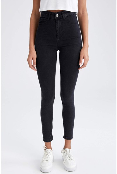 DeFacto Super Skinny Fit Yüksek Bel Jean Pantolon X0797AZ22SP