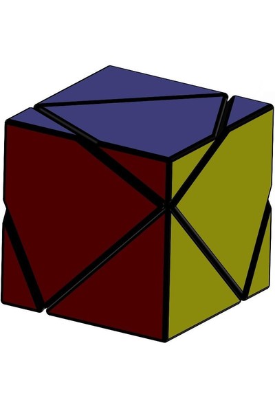 Aldım Geldi Eksen 2x2 Rubik In Küp [extensions] Plastik Aparat