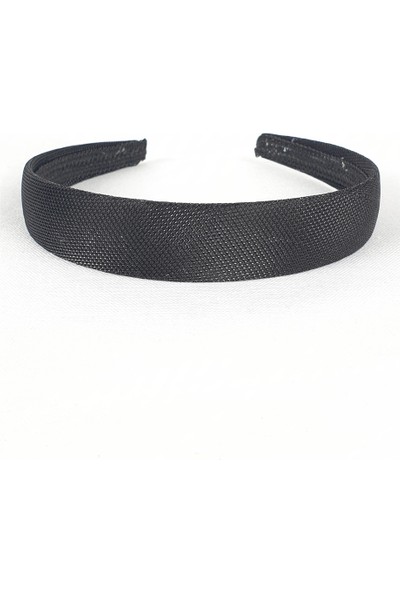 Kamus Siyah Sim Detaylı Düz Taç