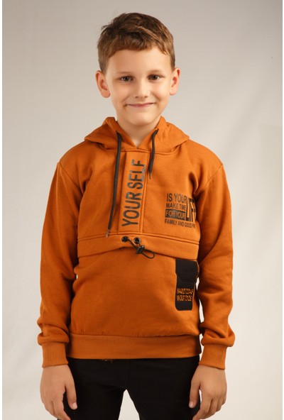 Dragora Kapüşonlu Yourself Üç Iplik Sweatshirt Şardonlu Kalın Kumas Lacivert Dragora Kapüşonlu Yourself Üç Iplik Sweatshirt Şardonlu Kalın Kumas Lacivert