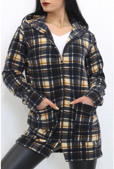 Lukas Polar Ceket Siyahbej - 8516.107.