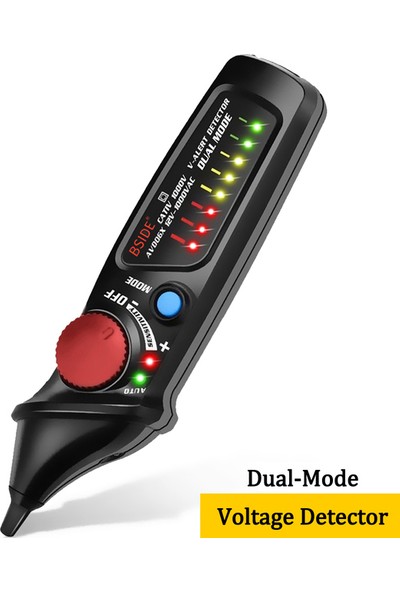 Bsıde AVD06 Temassız Voltaj Dedektör Gösterge Kalemi - Kırmızı (Yurt Dışından) Bsıde AVD06 Temassız Voltaj Dedektör Gösterge Kalemi - Kırmızı (Yurt Dışından)