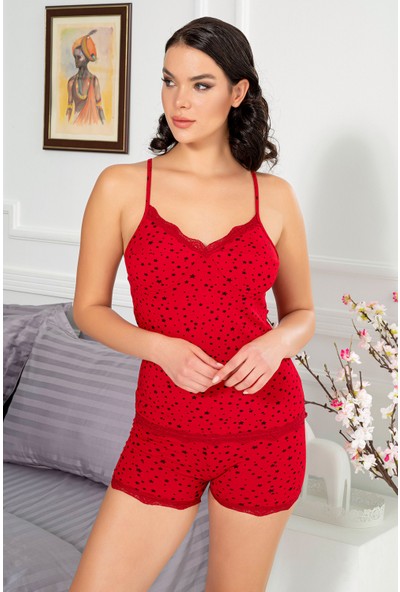 Mite Love Gecelik Star Şortlu Alt Üst Takım