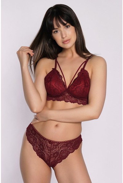 Mite Love Kadın Dolgusuz Triange Sütyen Külot Takım